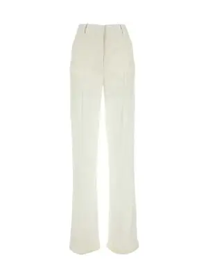 Stella McCartney Viscose Wide-leg Pant - White