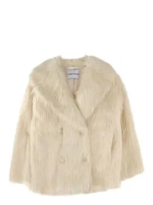 STAND STUDIO Katalina Fur Jacket - White