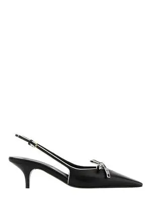 Miu Miu Leather Nappa Leather Pumps - Black