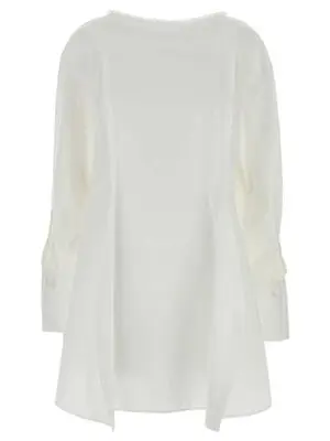 Carven Poplin Esperanto Mini Dress - White
