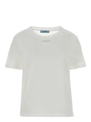 Prada Cotton T-shirt - White
