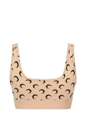 MARINE SERRE Marine Serre Women Top Bra Moon Cream