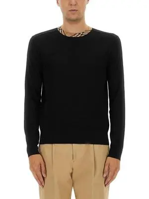 Burberry Wool Jersey - Black