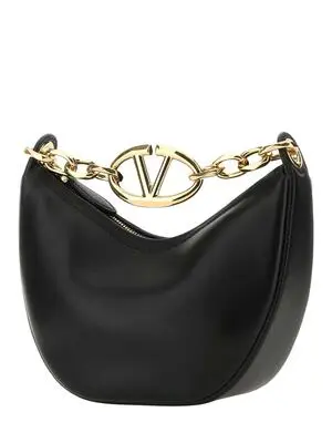 Valentino Garavani Small Hobo Vlogo Moon Handbag - Black