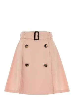 Burberry Cotton Skirt - Pink