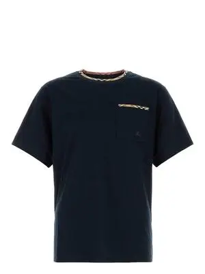 Burberry Midnight Cotton T-shirt - Blue