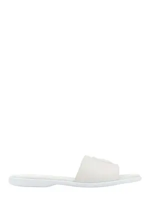 Gucci Nappa Leather Slippers - White