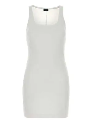 Gucci Gg Jacquard Mini Dress - White