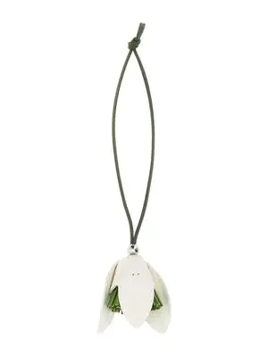 JW Anderson Two-tone Leather Snowdrop Charm - Multicolor
