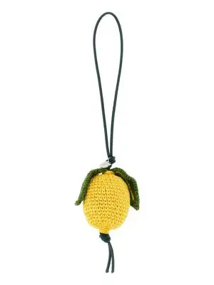 JW Anderson Crochet Lemon Charm - Yellow