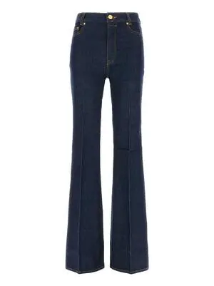 Zimmermann Stretch Denim Jeans - Blue