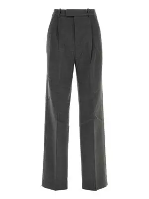 SELF-PORTRAIT Twill Tailored Trousers - Gray