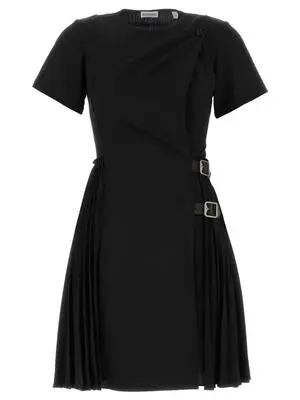 Burberry Polyester Blend Mini Dress - Black