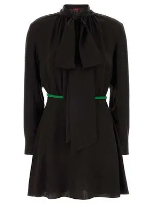 Gucci Jacquard Dress - Brown