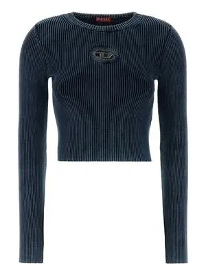 DIESEL® Cotton M-anchor T-shirt - Blue