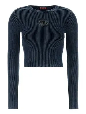 DIESEL® Cotton M-anchor T-shirt - Blue