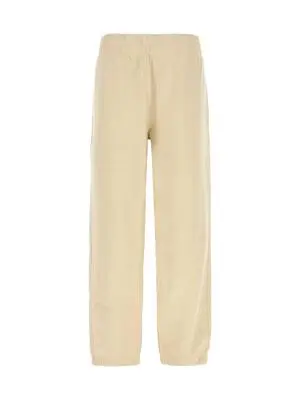Burberry Sand Cotton Joggers - Brown
