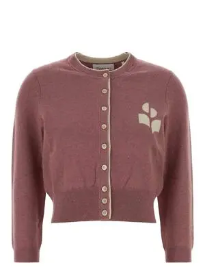 Isabel Marant Étoile Isabel Marant Étoile Cotton Blend Lona Cardigan Pink