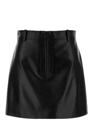GUCCI GUCCI Leather Mini Skirt