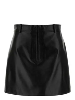 GUCCI GUCCI Leather Mini Skirt