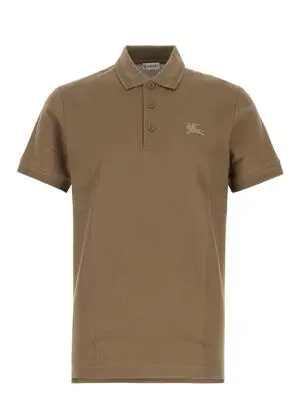 Burberry Mud Piquet Polo Shirt - Brown