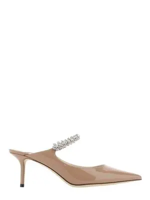 JIMMY CHOO JIMMY CHOO Skin Leather Bing 65 Mules Pink