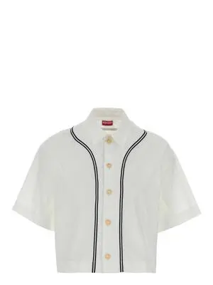 Kenzo Poplin Shirt - White