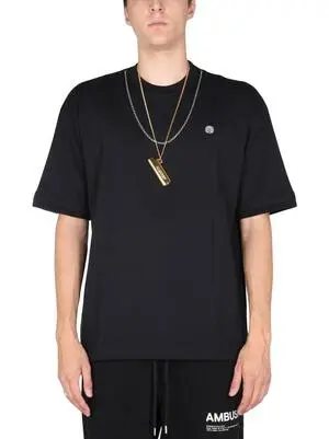 AMBUSH T-shirt With Iconic Chain - Black