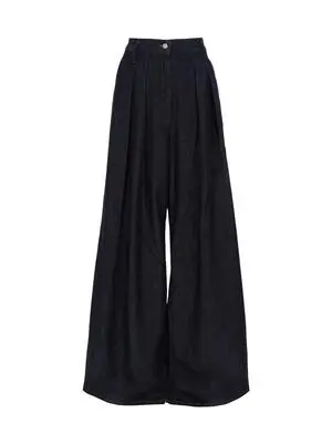 Dries Van Noten Pants Pamplona - Blue