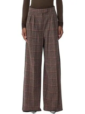 Max Mara Tailored Wool-blend Trousers - Brown