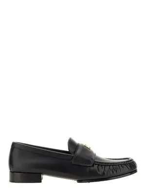Givenchy Leather Moccasins - Black