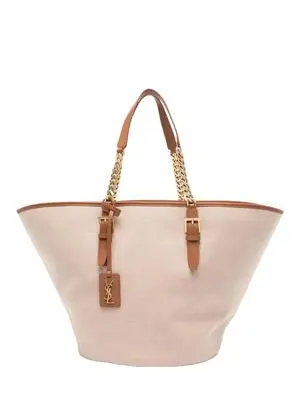Saint Laurent Saint Laurent Neutrals Tote Bags Women Cream