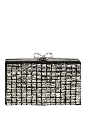 SELF-PORTRAIT Crystal Chainmail Clutch