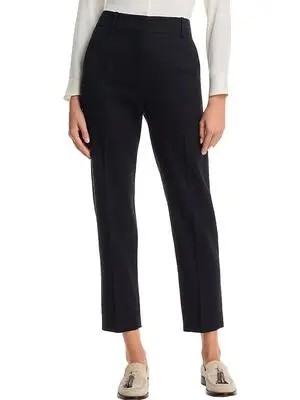 Eleventy New New York Wool & Cashmere Slim Fit Pants - Black