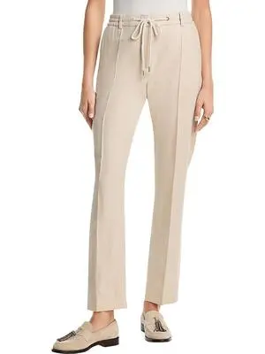 Eleventy Wool & Cashmere Drawstring Pants - Sand