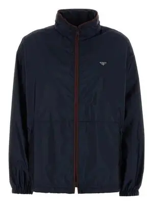 Prada Re-nylon Windbreaker - Blue