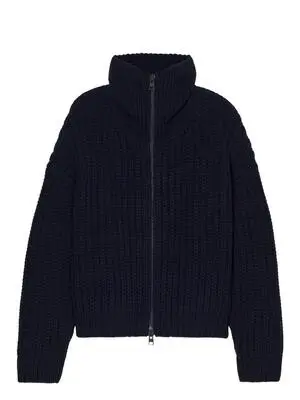 Closed Wool Cardigan - Blue