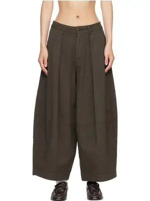You Must Create Deadbeat Pants Brown