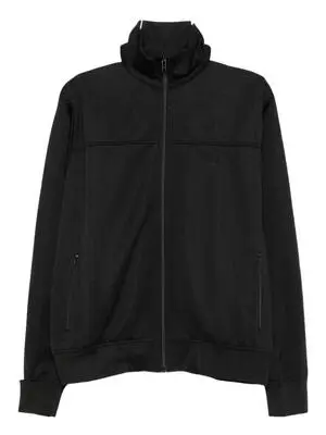 MAISON MARGIELA High Neck Zipper Sweatshirt - Black