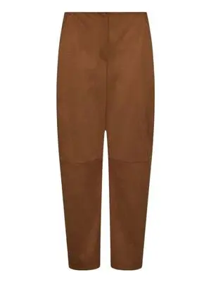 Marella MARELLA Stretch Knit Trousers Brown