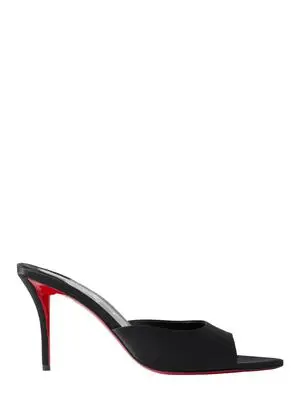 CHRISTIAN LOUBOUTIN Apostropha 80 Mules - Black