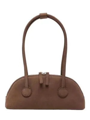 MARGESHERWOOD MARGESHERWOOD Zippered Shoulder Bag Brown