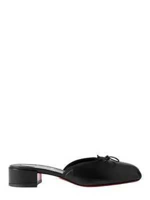 CHRISTIAN LOUBOUTIN Bow Muller Shoes - Black