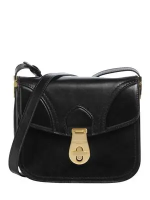 THE BRIDGE Flap Shoulder Bag - Nero