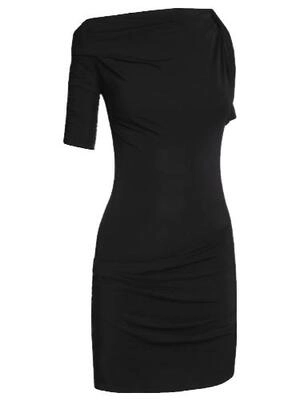 Jacquemus Asymmetrical Off-shoulder Dress - No