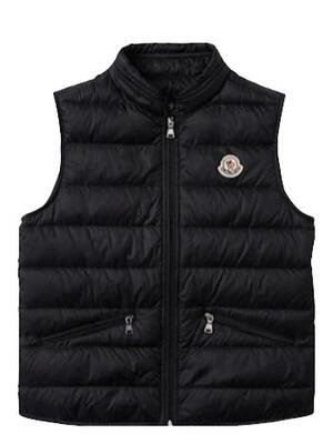 Moncler Gui Nylon Packable Down Vest - Black
