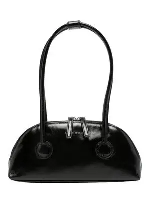 MARGESHERWOOD Zippered Shoulder Bag - Black