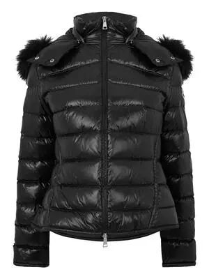 MONCLER Glossy Short Down Jacket