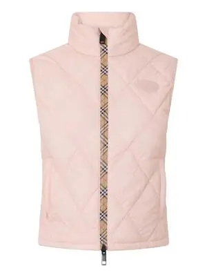 Burberry Diamond-quilted Gilet - No