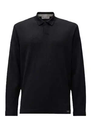MASSIMO OSTI STUDIO Long-sleeved Polo Shirt
